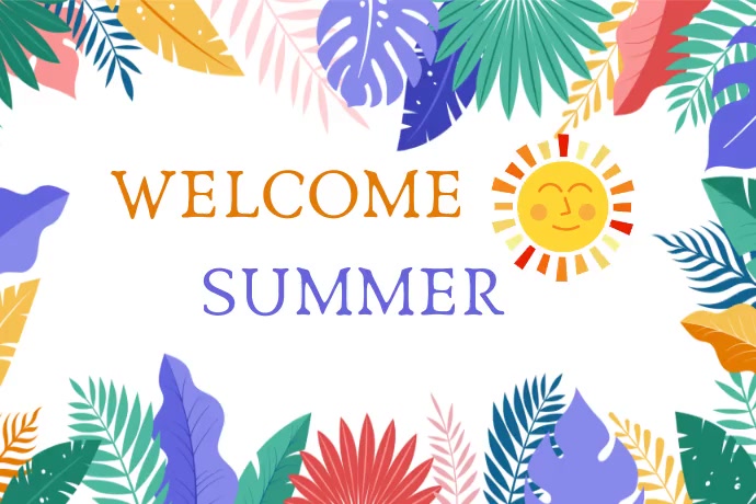 Welcome Summer Template | PosterMyWall