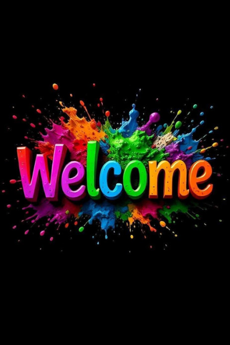 Welcome template | PosterMyWall