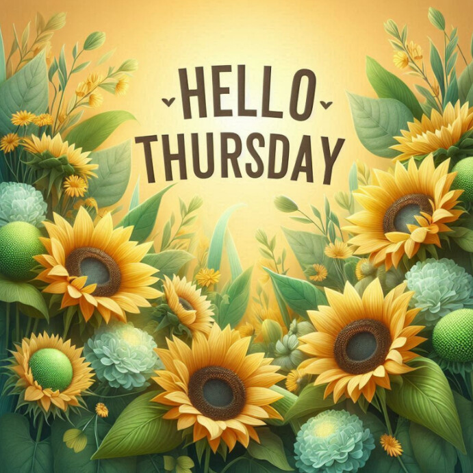 Plantilla de Welcome Thursday | PosterMyWall