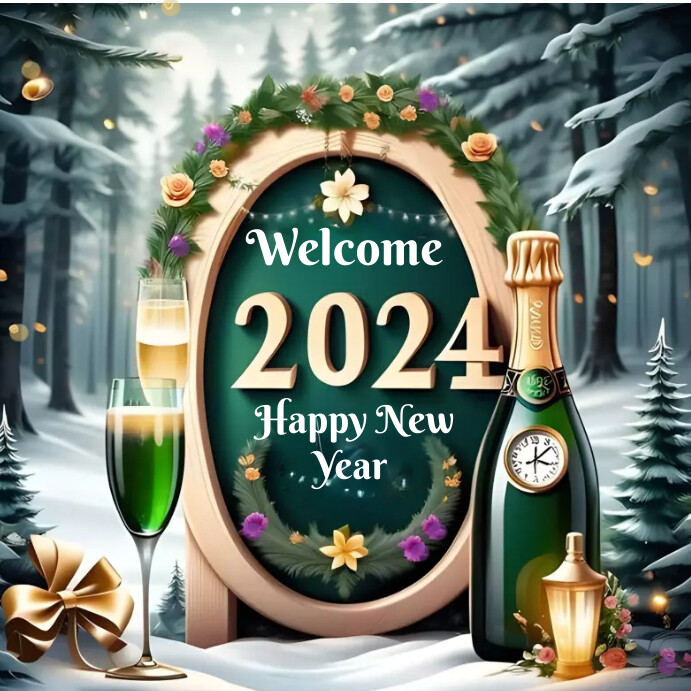 Welcome To 2024 Template | PosterMyWall