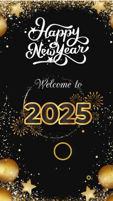 welcome to 2025 Happy new year Template | PosterMyWall