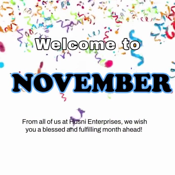 Plantilla de Welcome to a new month post template | PosterMyWall
