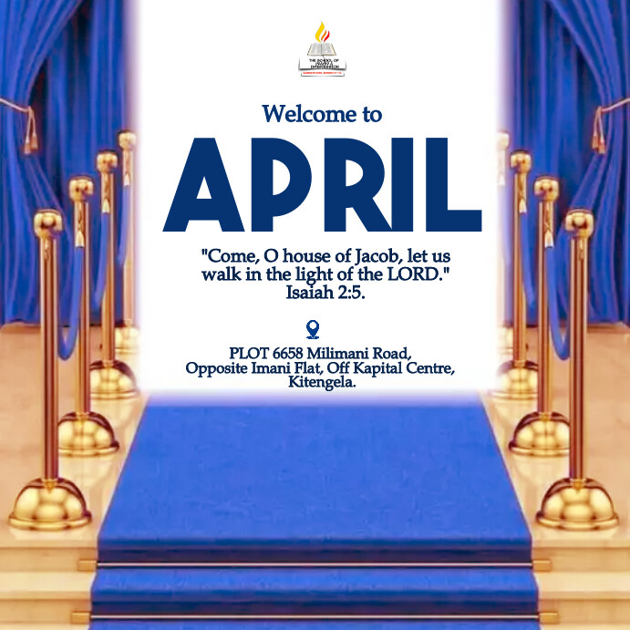 welcome to April Template | PosterMyWall