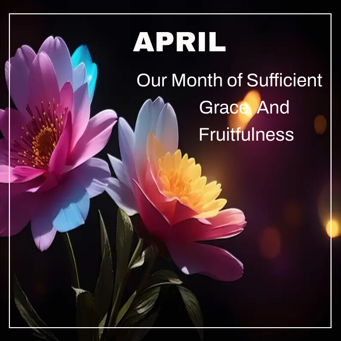 Welcome to April Template | PosterMyWall