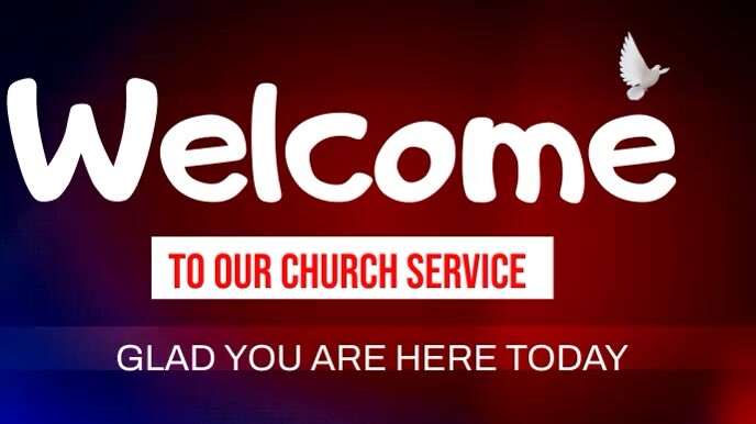 Copy of Welcome to church | PosterMyWall