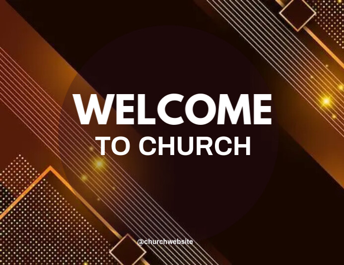 Copy of welcome to church | PosterMyWall