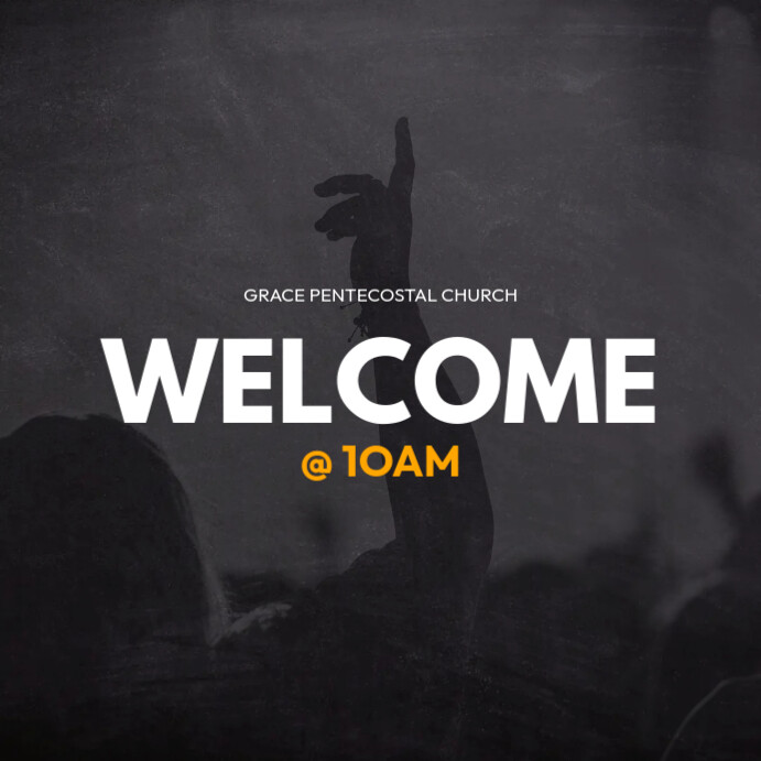 welcome to church Template | PosterMyWall