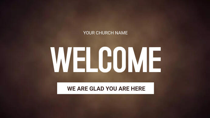 welcome to church Template | PosterMyWall