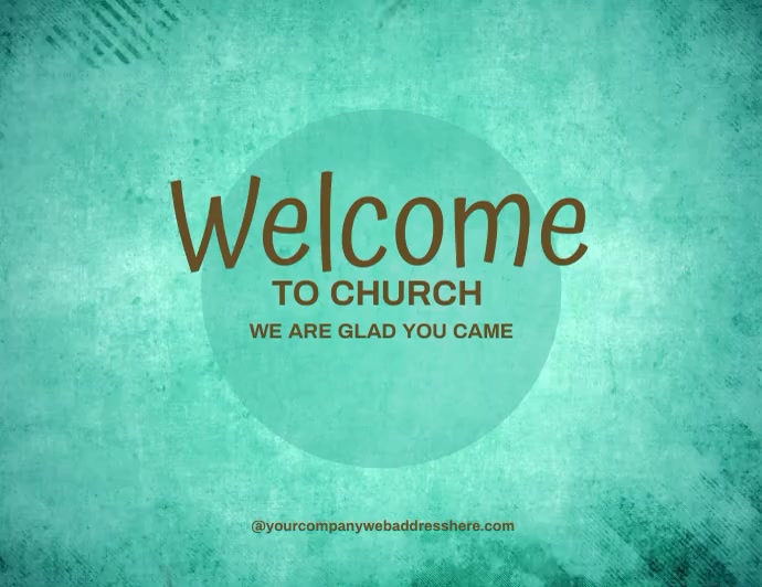 welcome to church Template | PosterMyWall