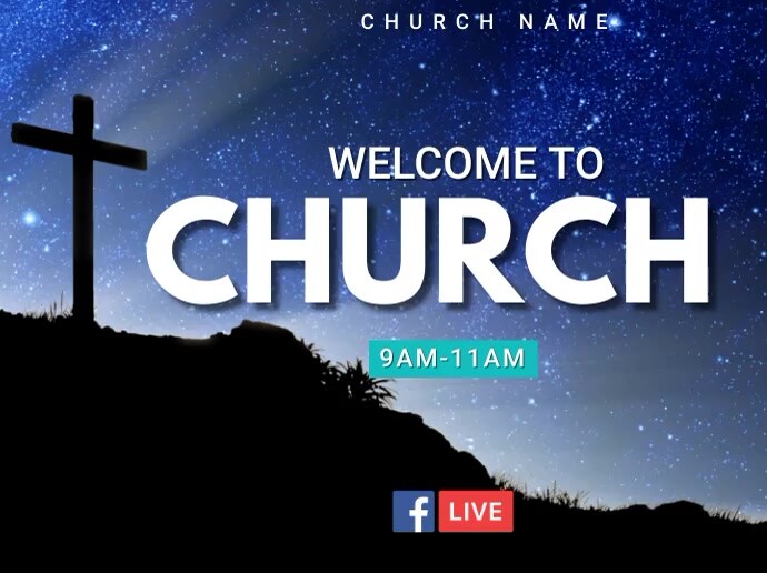 Welcome to church Template | PosterMyWall