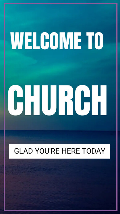 welcome to church Template | PosterMyWall
