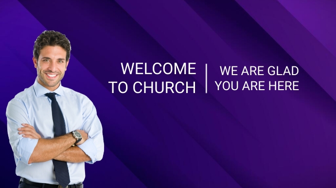 Copy of WELCOME TO CHURCH | PosterMyWall