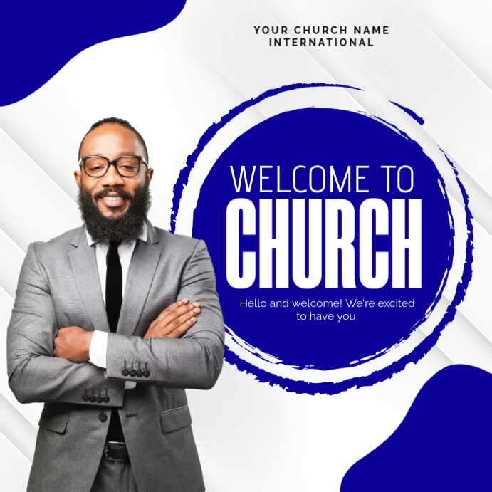 Copy of Welcome To Church Flyer | PosterMyWall