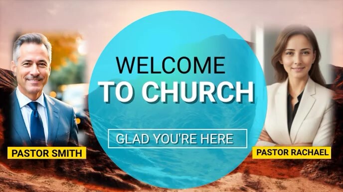 welcome to church service Template | PosterMyWall
