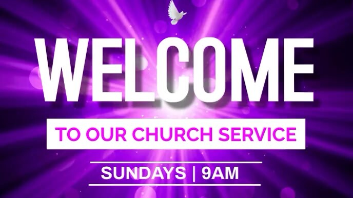 welcome to church Template | PosterMyWall