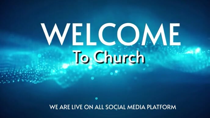 welcome to church template | PosterMyWall
