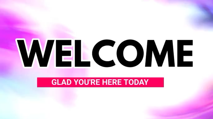 Welcome to church video Template | PosterMyWall