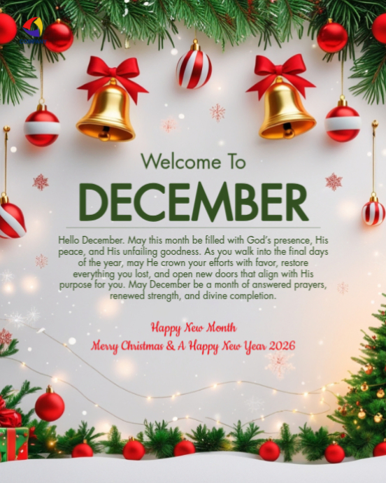 Welcome to december Template | PosterMyWall