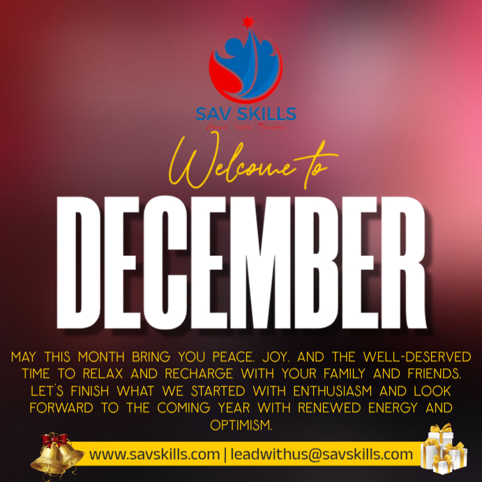welcome to december Template | PosterMyWall