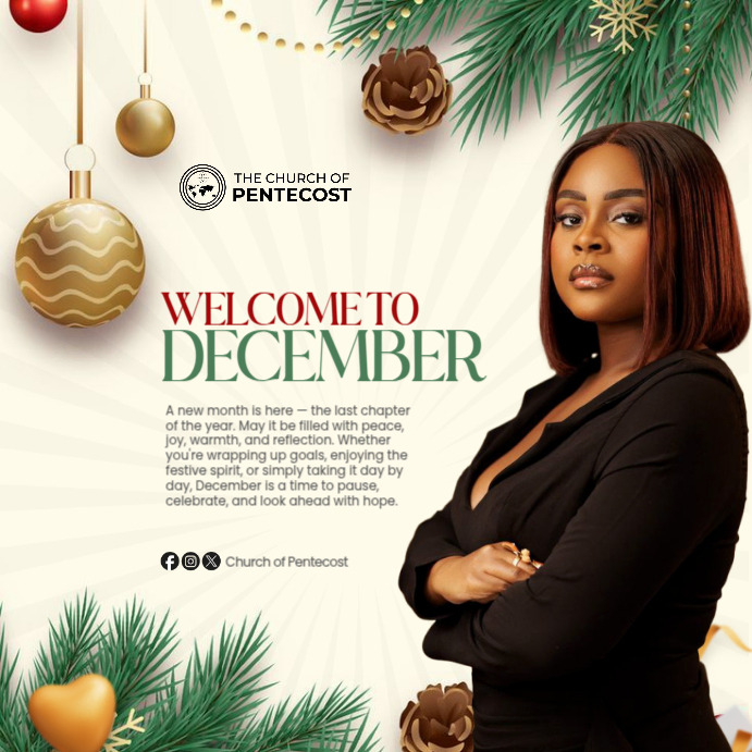 Copy of Welcome to December / Happy New Month | PosterMyWall