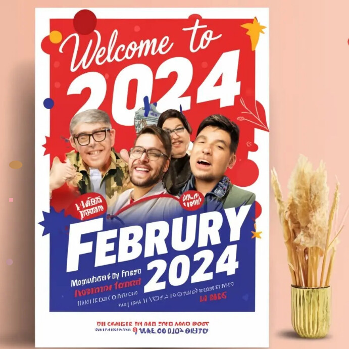 Welcome to February Template | PosterMyWall