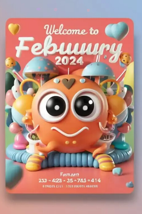 Welcome to February Template | PosterMyWall