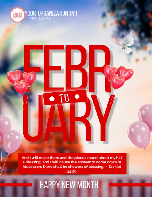 Copy of Welcome To February | PosterMyWall
