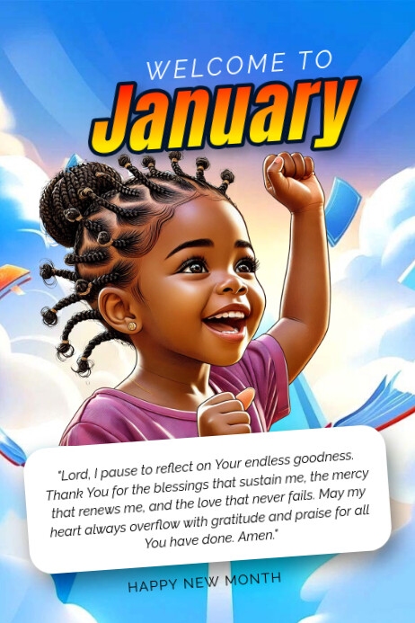 Welcome to January Template | PosterMyWall