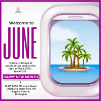 Hello June Instagram Post Template | PosterMyWall