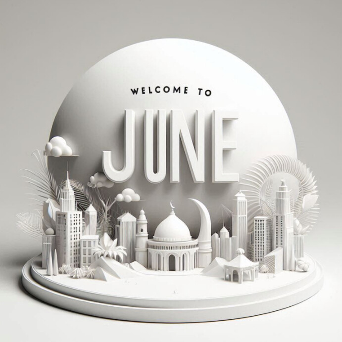 Welcome to June Template | PosterMyWall