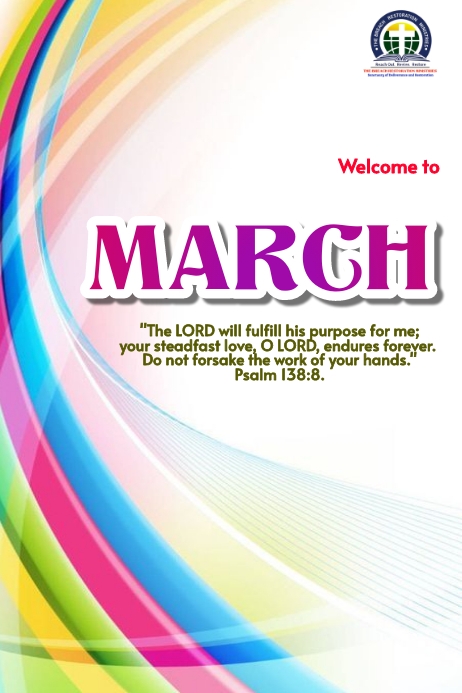 welcome to March 2023 Template | PosterMyWall