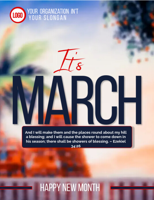 Copy of Welcome To march | PosterMyWall