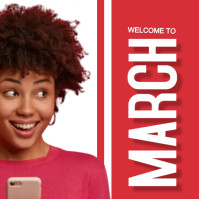 Welcome to march Template | PosterMyWall