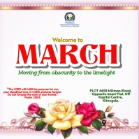 welcome to March 2023 Template | PosterMyWall