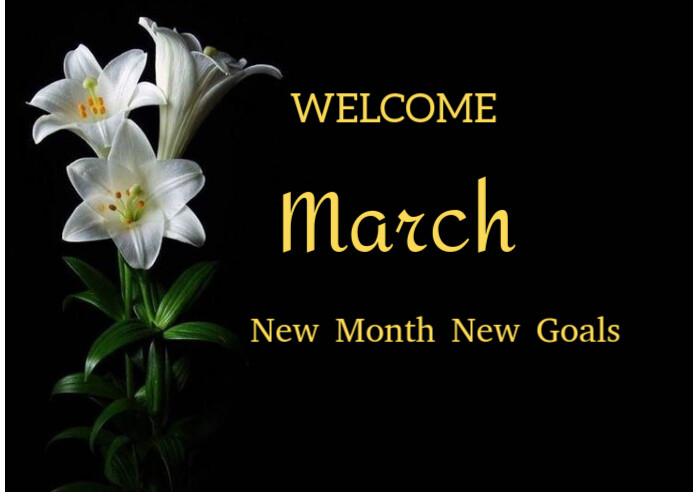 Welcome to march Template | PosterMyWall