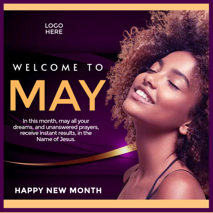 Copy of welcome to may | PosterMyWall