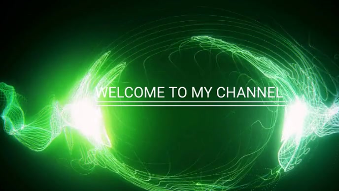 Welcome to my channel Template | PosterMyWall