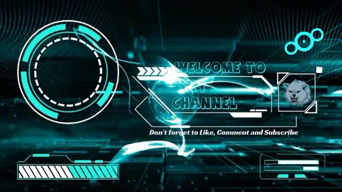 Welcome to my channel Template | PosterMyWall