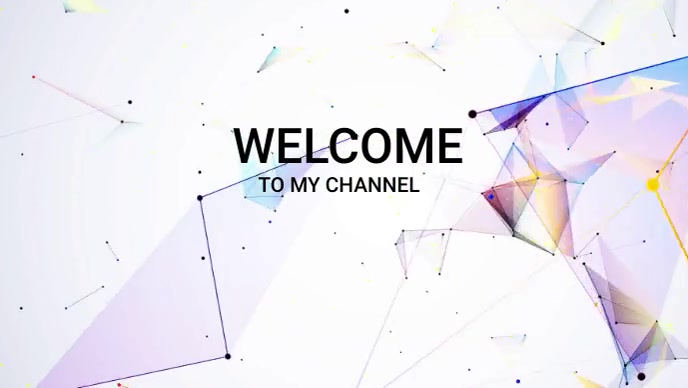 Copy of Welcome to my channel | PosterMyWall