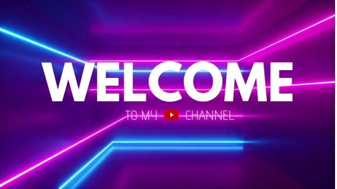 welcome to my channel Template | PosterMyWall