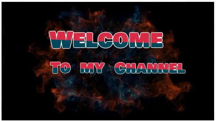 Welcome to my channel Template | PosterMyWall