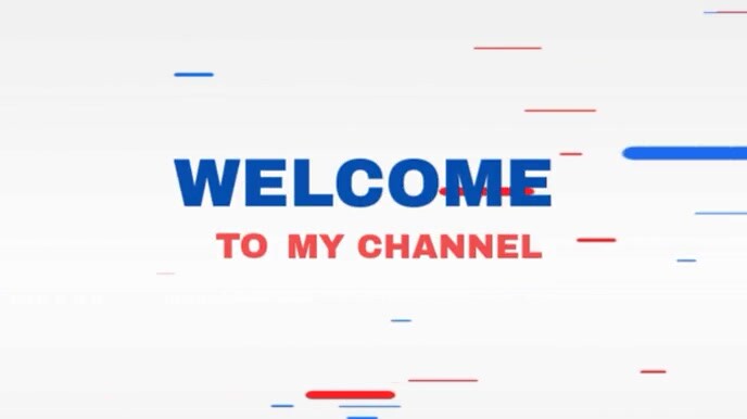 Welcome to My channel Template | PosterMyWall