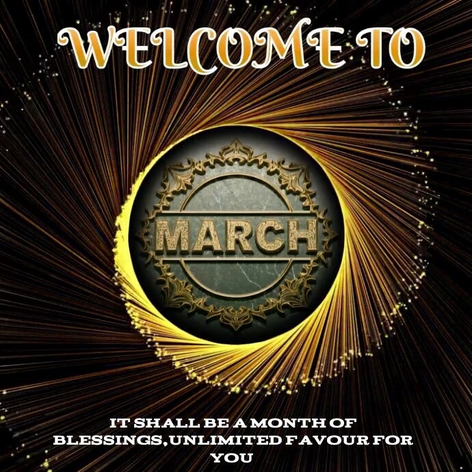 Welcome to New month Template | PosterMyWall