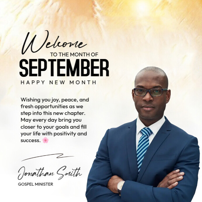 Copy of Welcome to new Month | PosterMyWall
