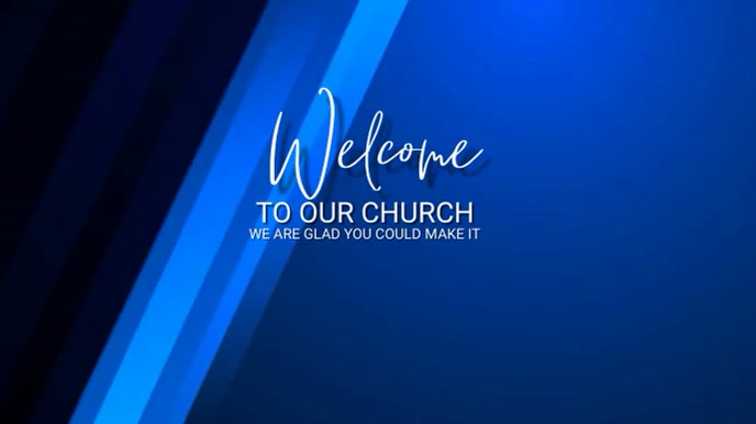 welcome to our church service Template | PosterMyWall