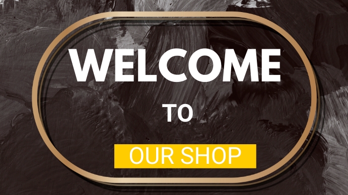 Welcome to our shop Template | PosterMyWall
