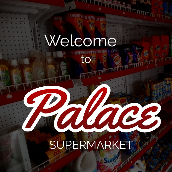 General Store Sign Template