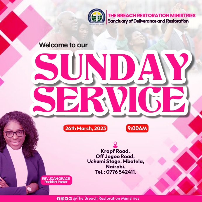 Plantilla de Welcome to Service | PosterMyWall