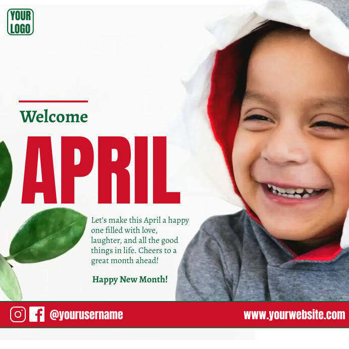 Welcome to the new month template design | PosterMyWall