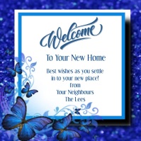 Welcome to your new home Template | PosterMyWall